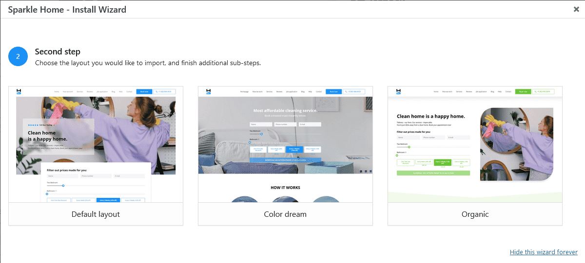 How to finish the installation wizard – ThemeStreet